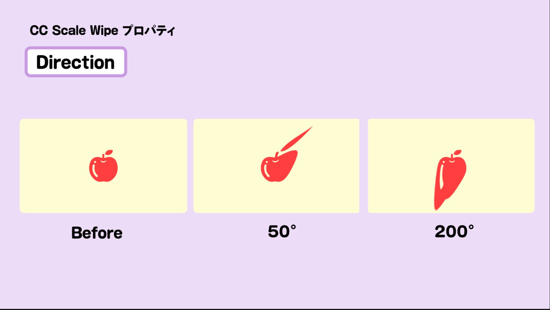 CC ScaleWipeとは - トランジション | Vook(ヴック)