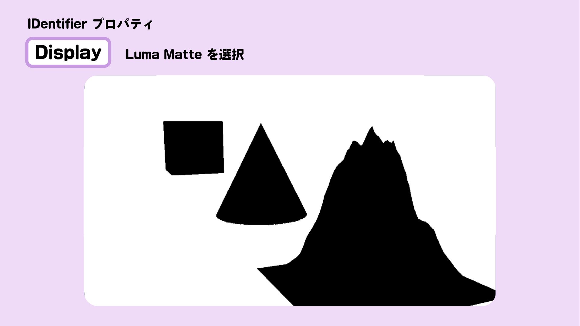 IDentifierとは - 3Dチャンネル | Vook(ヴック)