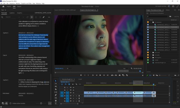 【Premiere Pro / After Effects】新AI機能「文字起こしベースの編集」やユーザーの要望を取り入れた機能を搭載｜アドビ | Vook(ヴック)