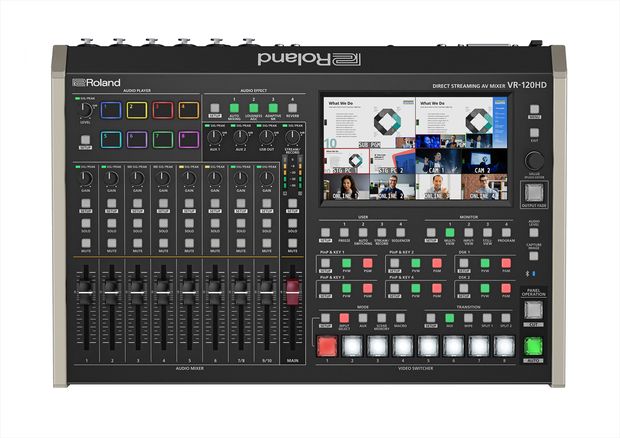 イベント映像配信のオペレートを1台で行える業務用AVミキサー『VR-120HD』が登場｜ローランド | Vook(ヴック)